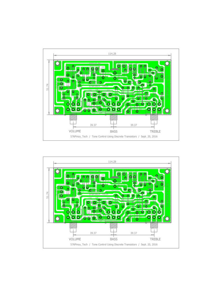Tone Control Trans-Type - BRD | PDF | Electronics | Electrical Components