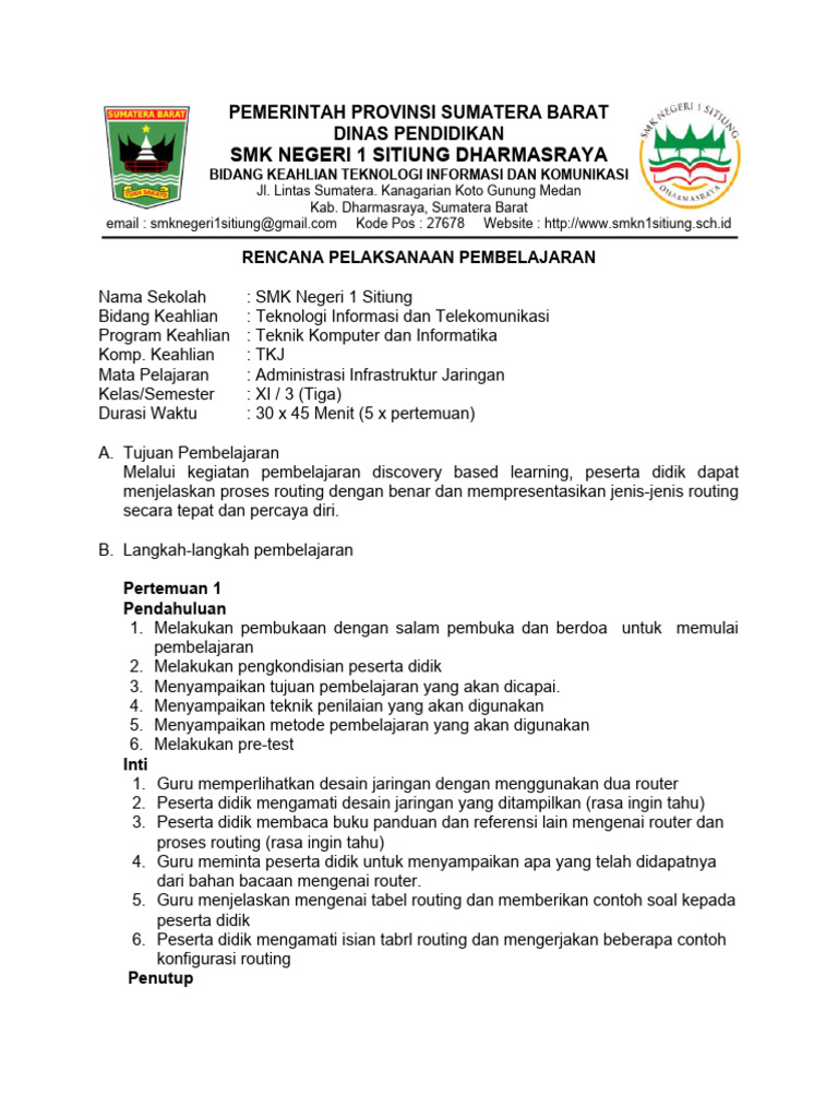 Jenis-Jenis Routing dalam Jaringan | PDF | Komputer