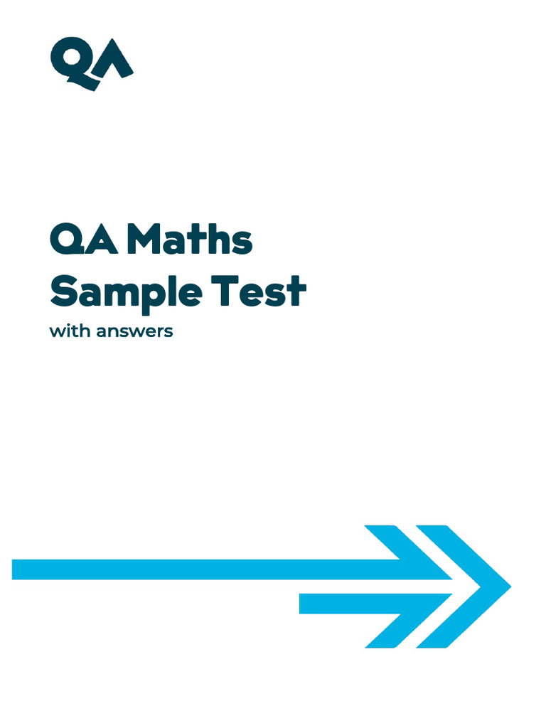 Grade 4 Maths Test Sample Questions | PDF