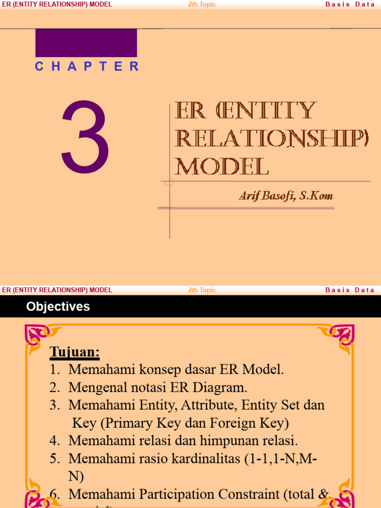 Pertemuan 03 - Data Modelling Using ER Model | PDF