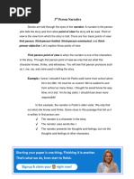 Prose Analysis THE FAN CLUB by Rona Maynard | PDF | Narration | Bullying