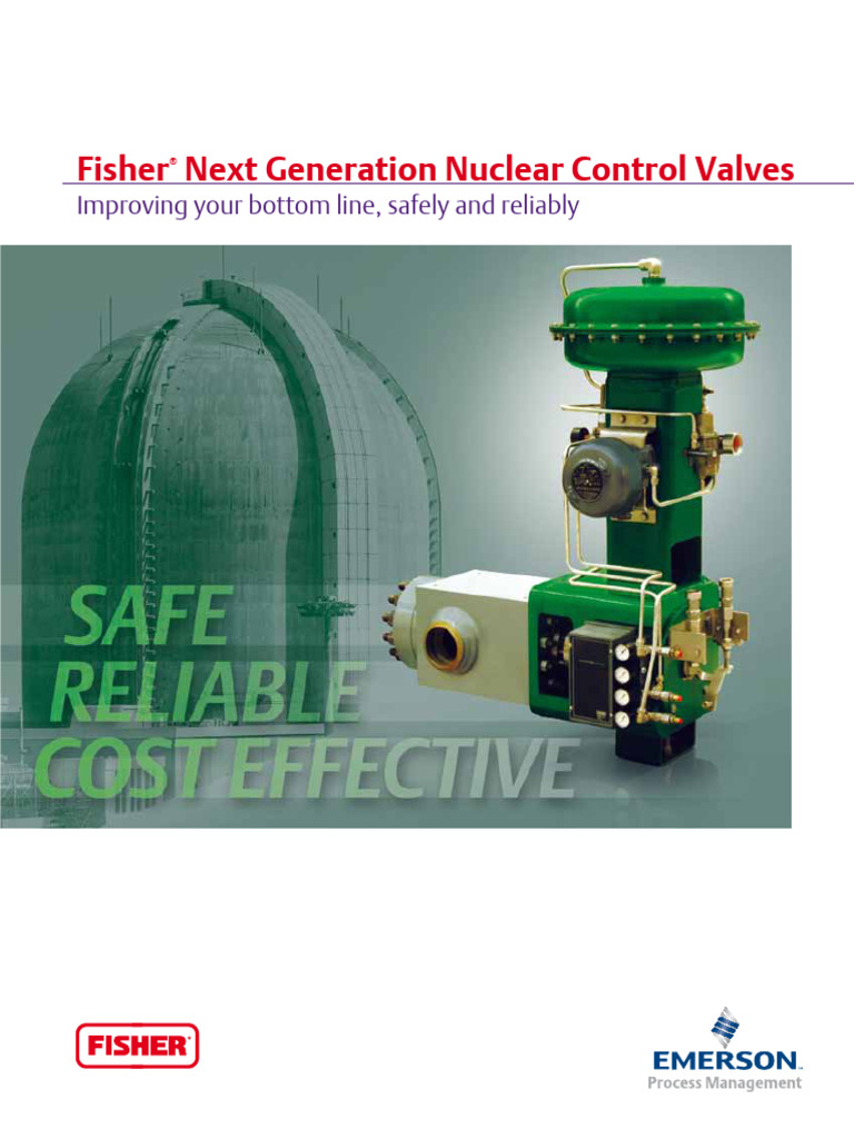 Brochure Fisher Next Generation Nuclear Control Valves | PDF | Valve ...