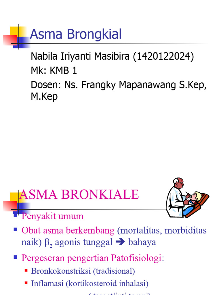 Nabila Masibira, Asma Brongkial, KMB 1 | PDF | Pengembangan Diri | Kesehatan Holistik