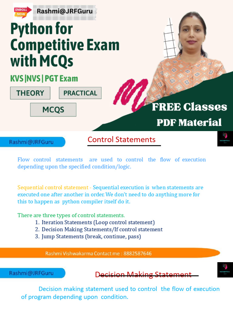 Flow of Control 10 | PDF | Control Flow | Systems Engineering