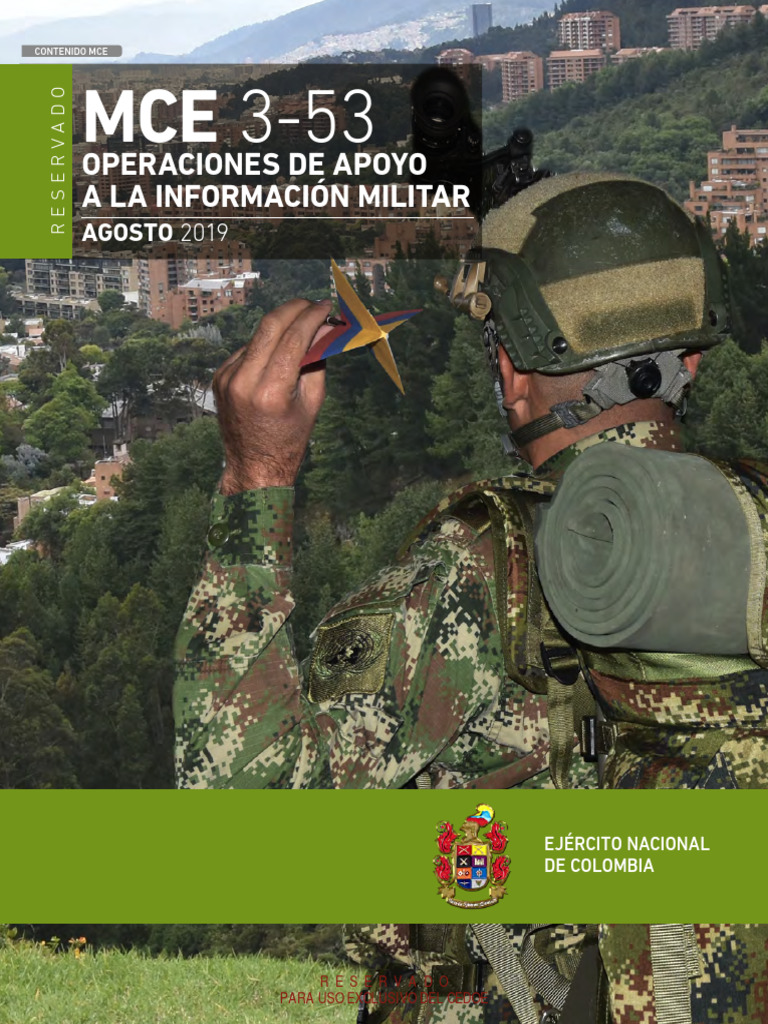 MCE 3-53 OPAIM | PDF | Información | Ciencia militar