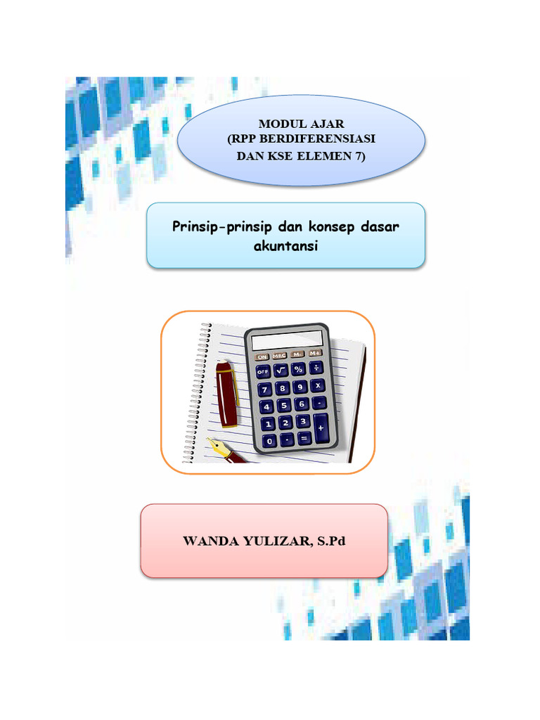 Modul Ajar Elemen 7 Dasar Program Keahlian Akuntansi Dan Keuangan ...