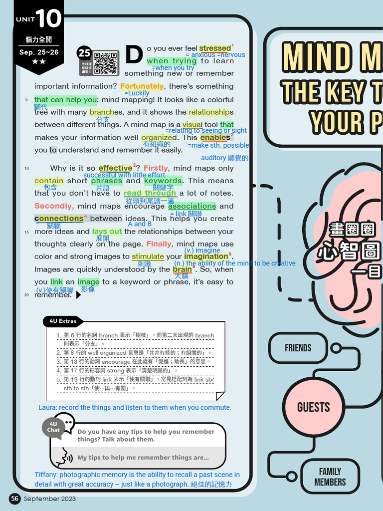 4U2023年9月號雜誌U10 | PDF | Mind | Cognition