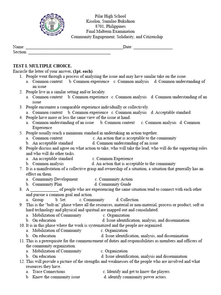 Community Engagement | PDF | Community | Citizenship