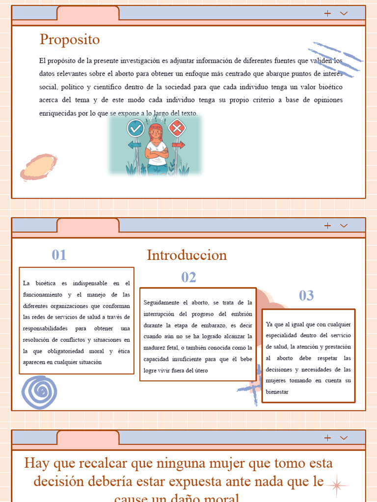 Diapos de Bioetica Ape FINAL | PDF | Aborto | El embarazo