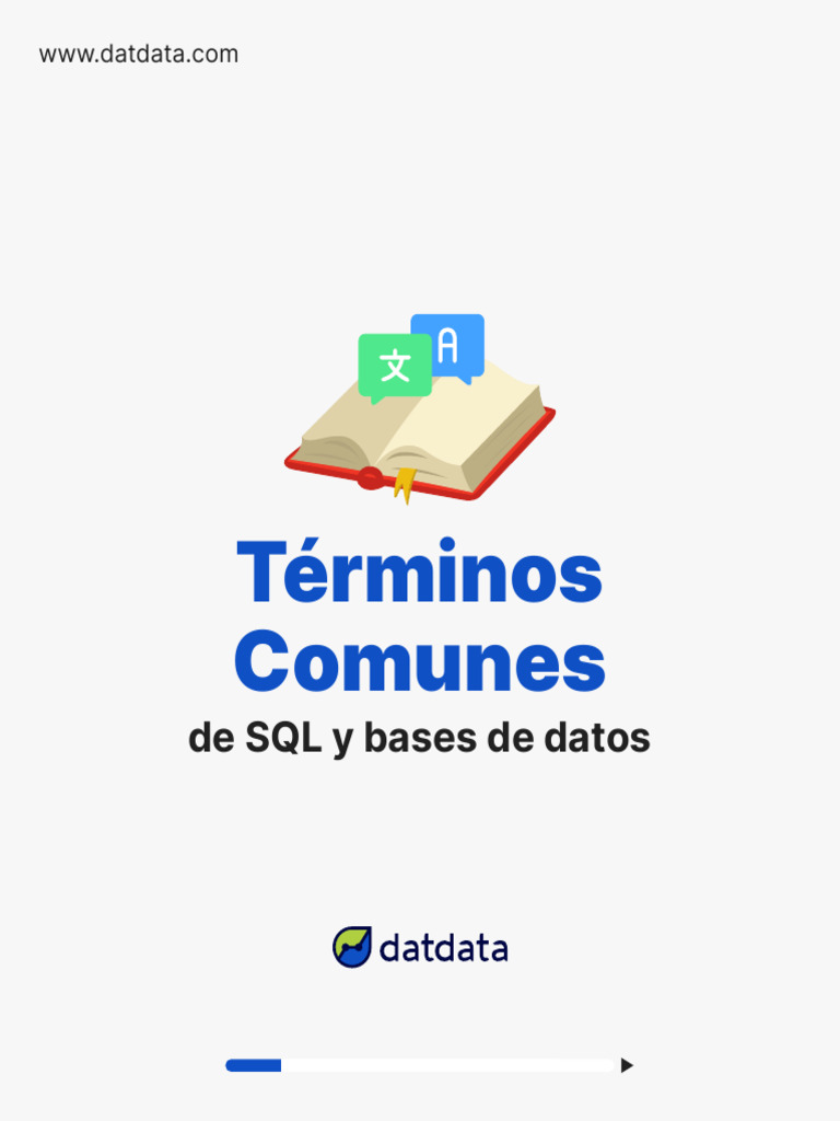 Términos Comunes: de SQL y Bases de Datos | PDF | SQL | Bases de datos