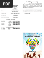 2023 2024 Intrams Memo | PDF | Sports