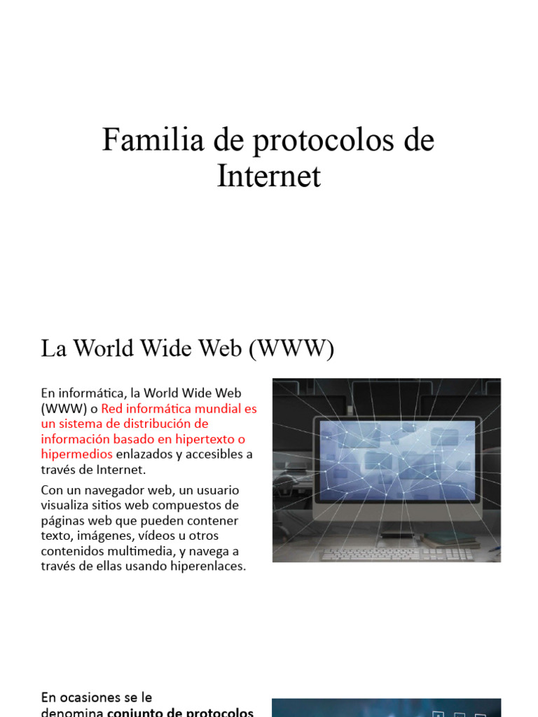 Clase 2 Protocolos de Internet | PDF | Protocolos de internet ...