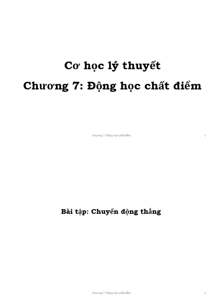 C7. Kinematics of Particles | PDF