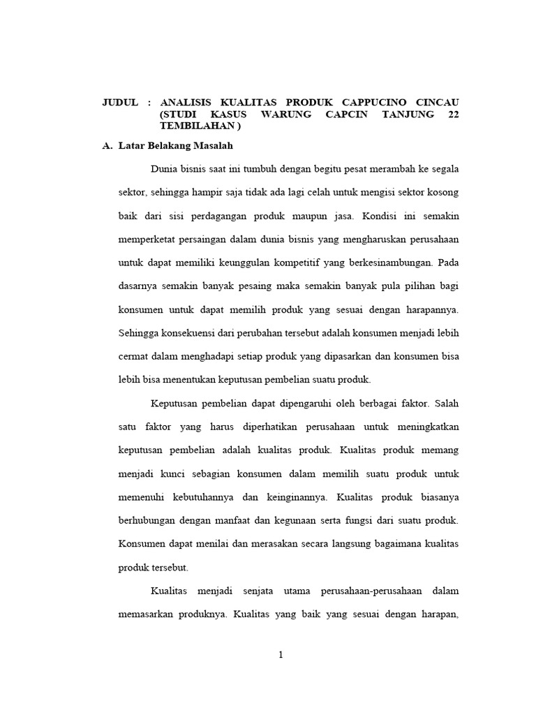 Proposal Andre | PDF