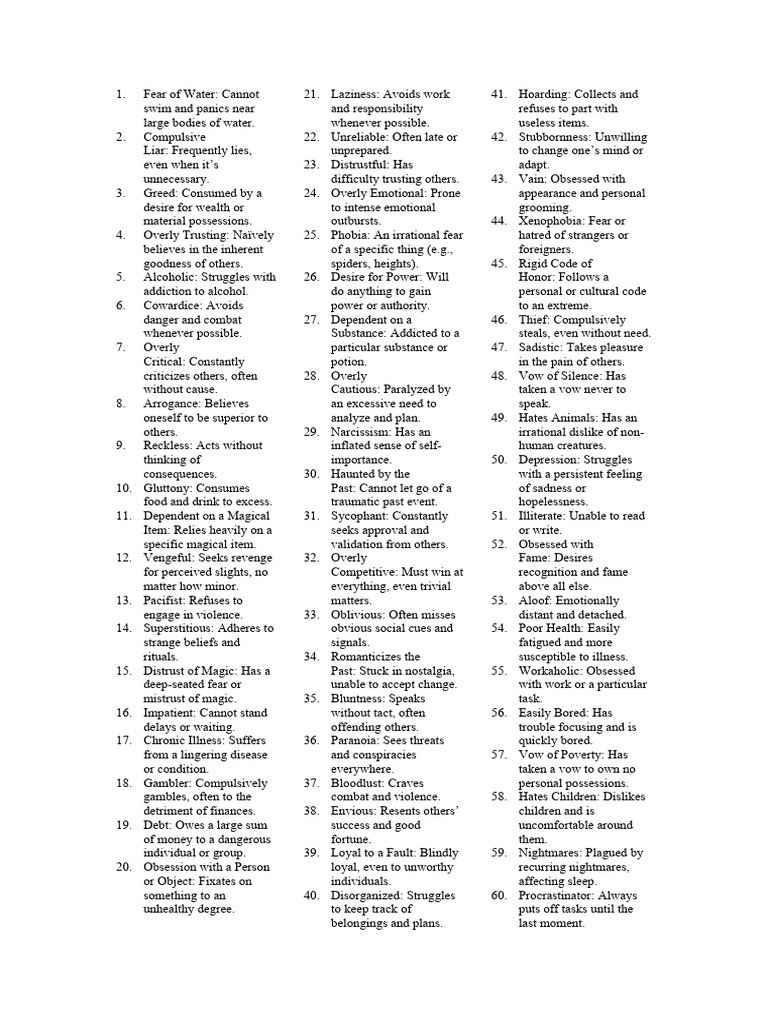 Flaws | PDF | Sadomasochism | Mental Disorder