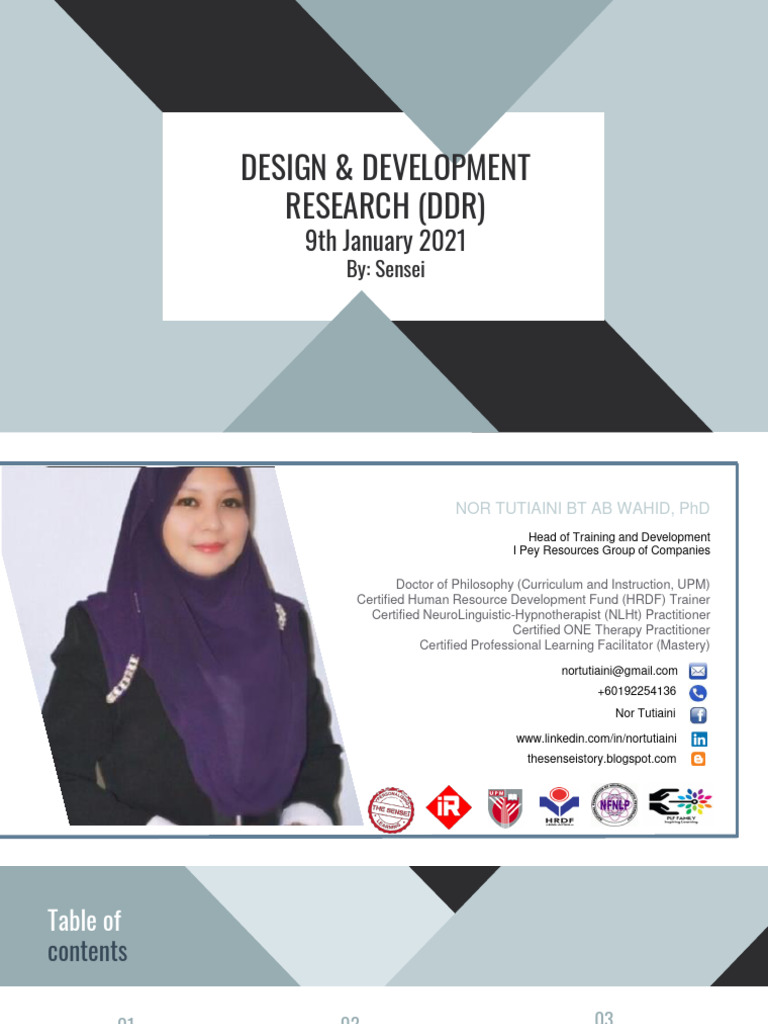 DDR BASIC | PDF | Validity (Statistics) | Survey Methodology