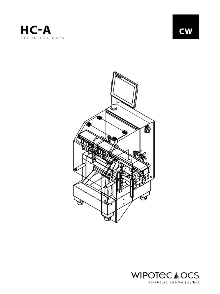 WIPOTEC Datasheet Checkweigher HC-A | PDF | Engineering Tolerance ...
