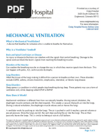 VOCSN - Patient Setup Information | PDF | Breathing | Respiration