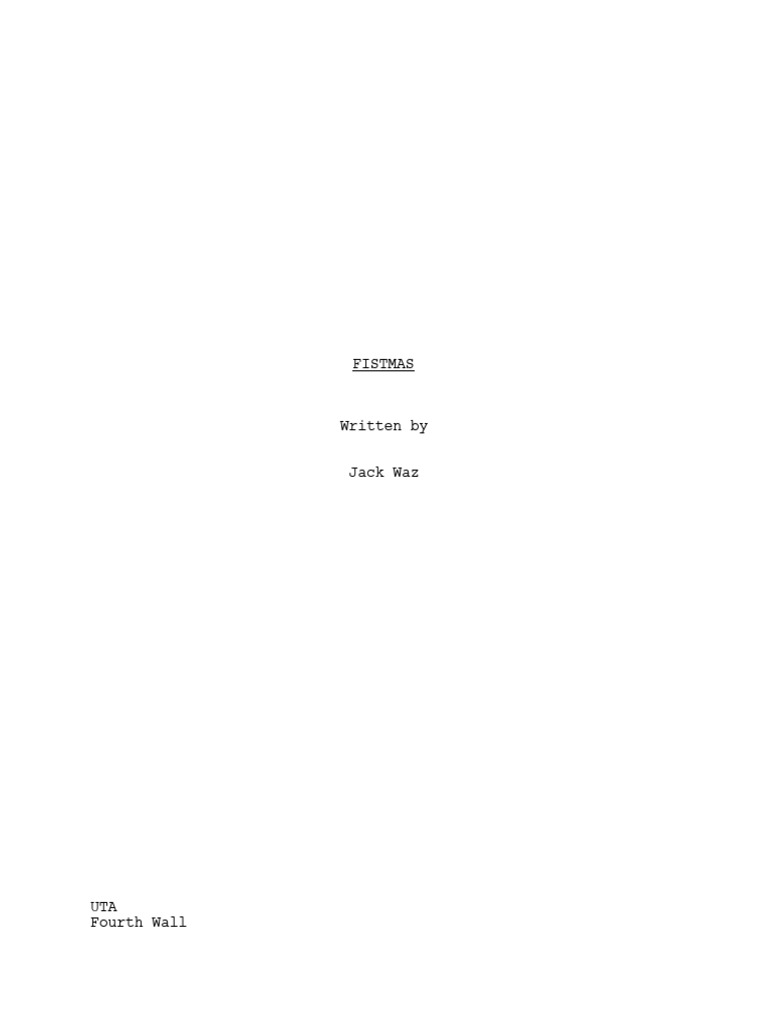 21 - FISTMAS by Jack Waz | PDF