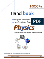 AL Physics Resource Book - Unit 5, 6, 7, 8 | PDF