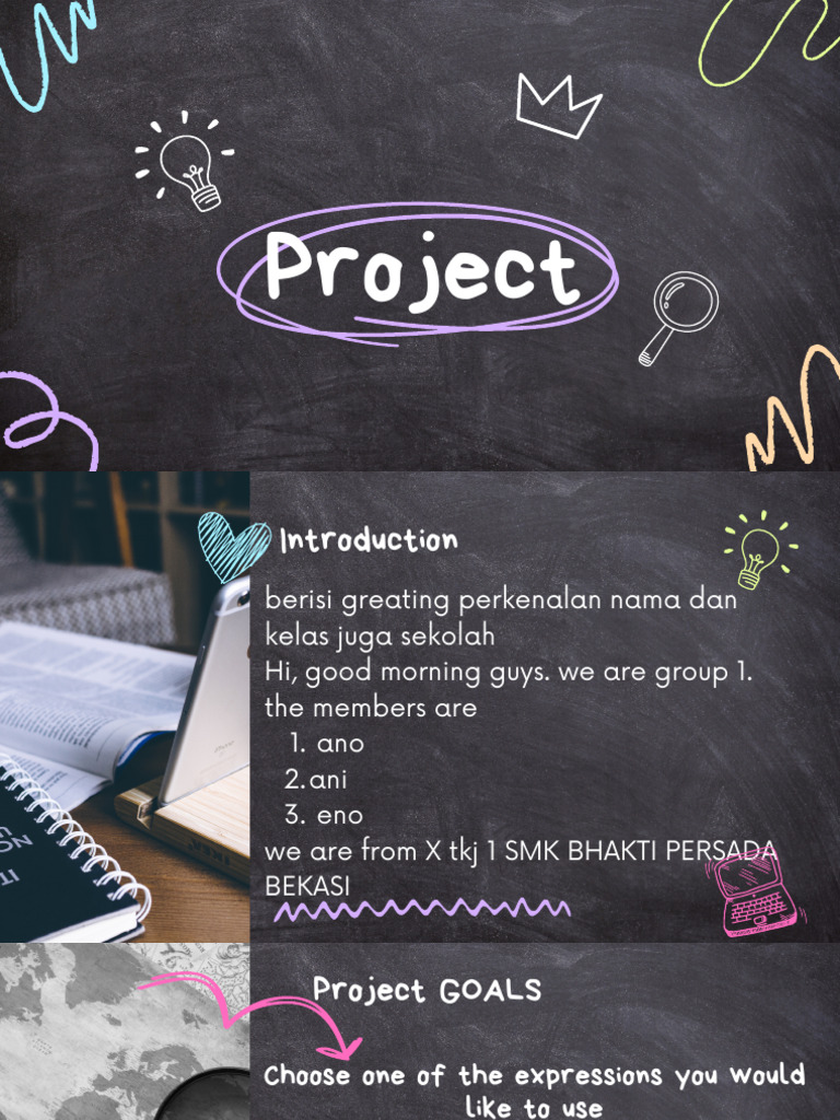 Black Doodle Group Project Presentation | PDF | Career & Growth