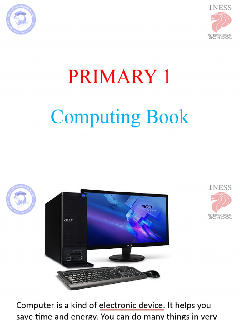 Primary 1 | PDF | Color | Software