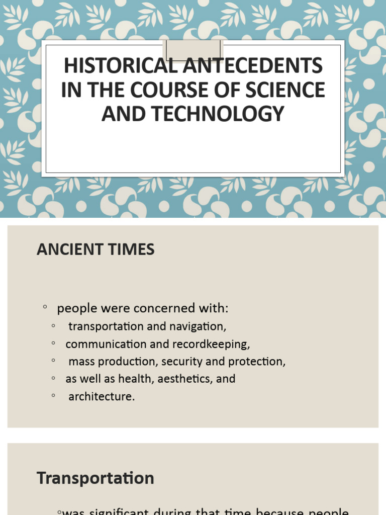 STS ANCIENT CIVILIZATION Autosaved | PDF | Science | Civilization