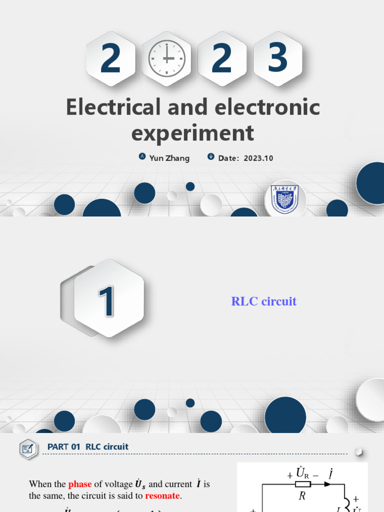 RLC 2023 | PDF | Resonance | Electrical Impedance