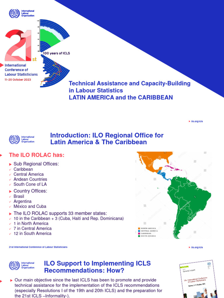 Technical Assistance and Capacity-Building in Labour Statistics - LATIN ...