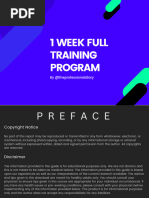 6-Week Football Strength & Plyometrics Plan | PDF | Physical Fitness ...