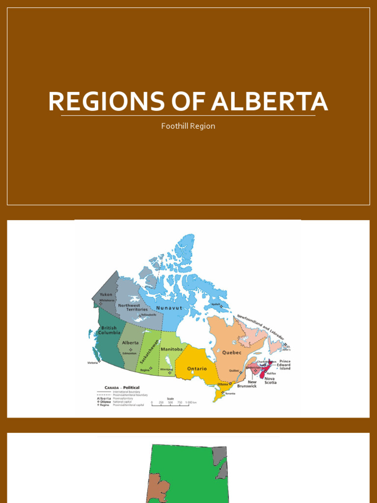 Regions of Alberta - Foothills | PDF