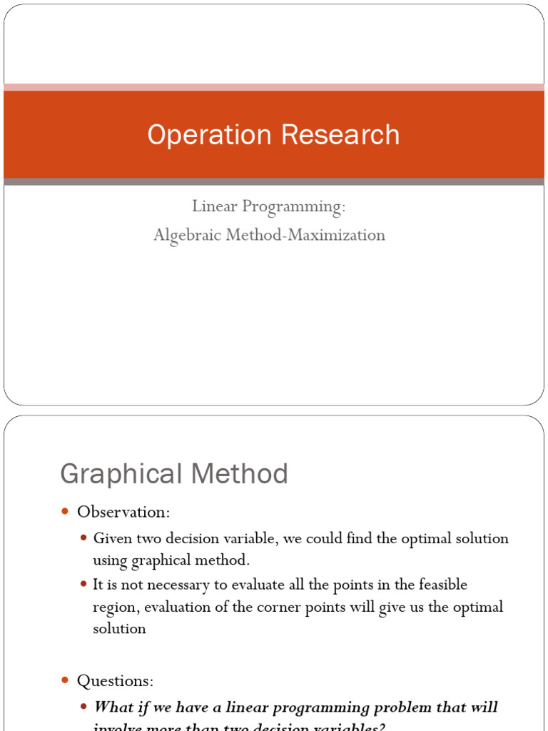 Notes 2 3 Algebraic Method Maximization | PDF | Mathematical ...