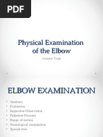 Elbow Joint Special Tests Overview | PDF | Elbow | Anatomical Terms Of ...