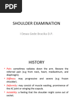Shoulder - Special Test | PDF | Anatomical Terms Of Motion | Shoulder
