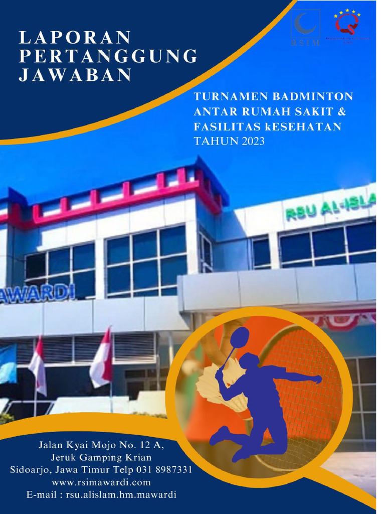 LPJ Badminton Harlah Rsu Al-Islam H.M Mawardi Tahun 2023 | PDF