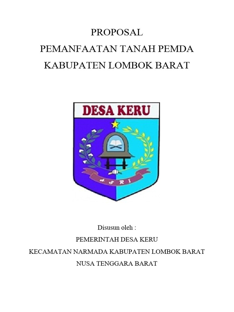 Proposal Agro Wisata Desa Permohonan Lahan | PDF