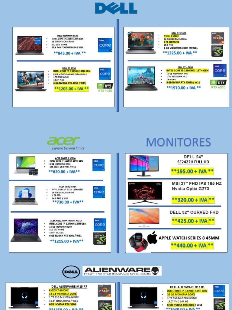 Promo Laptop Septiembre Cliente Final 2023 (1) (4-9 | Download Free PDF ...