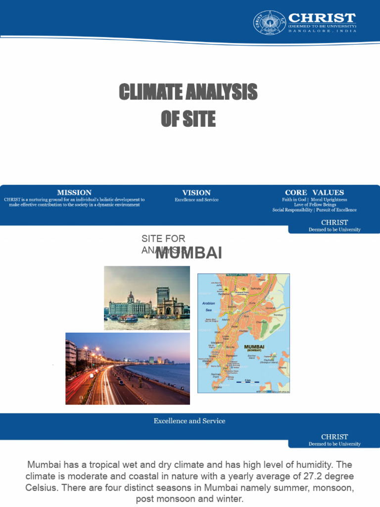 Mumbai Climate Analysis | PDF