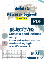 Research Diary Template | PDF