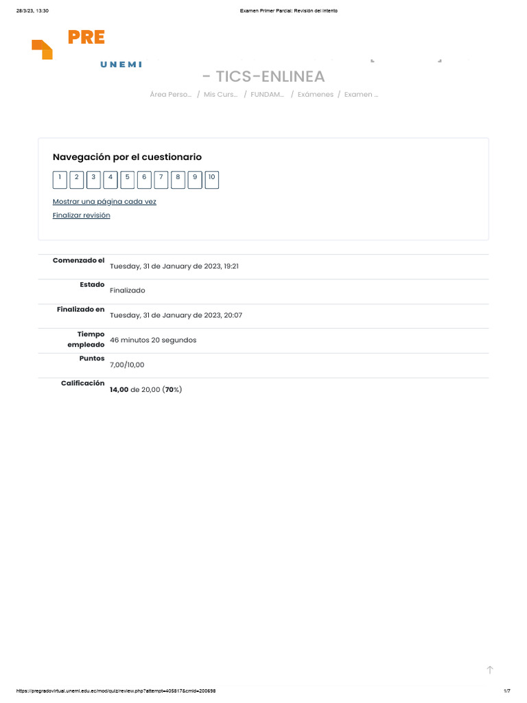 Revisión Examen Primer Parcial Programación | PDF | Lenguaje de ...