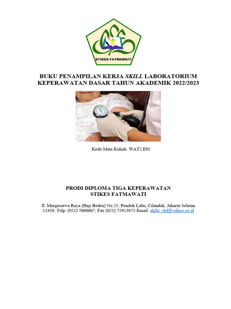 Buku Penampilan Kerja Kepdas 23 | PDF | Kesehatan Holistik | Sains & Matematika