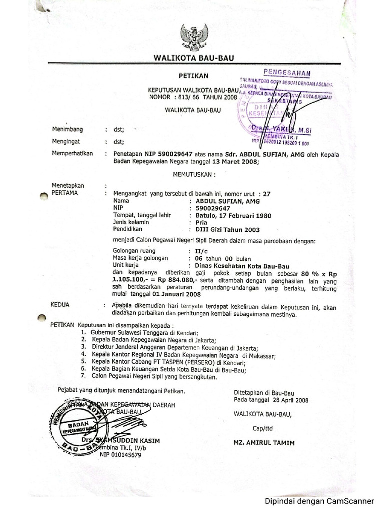 Berkas Pak Sufian | PDF