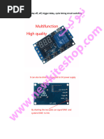 Circulation Timing Circuit Switch Relay Module Model: XY-LJ02 User ...