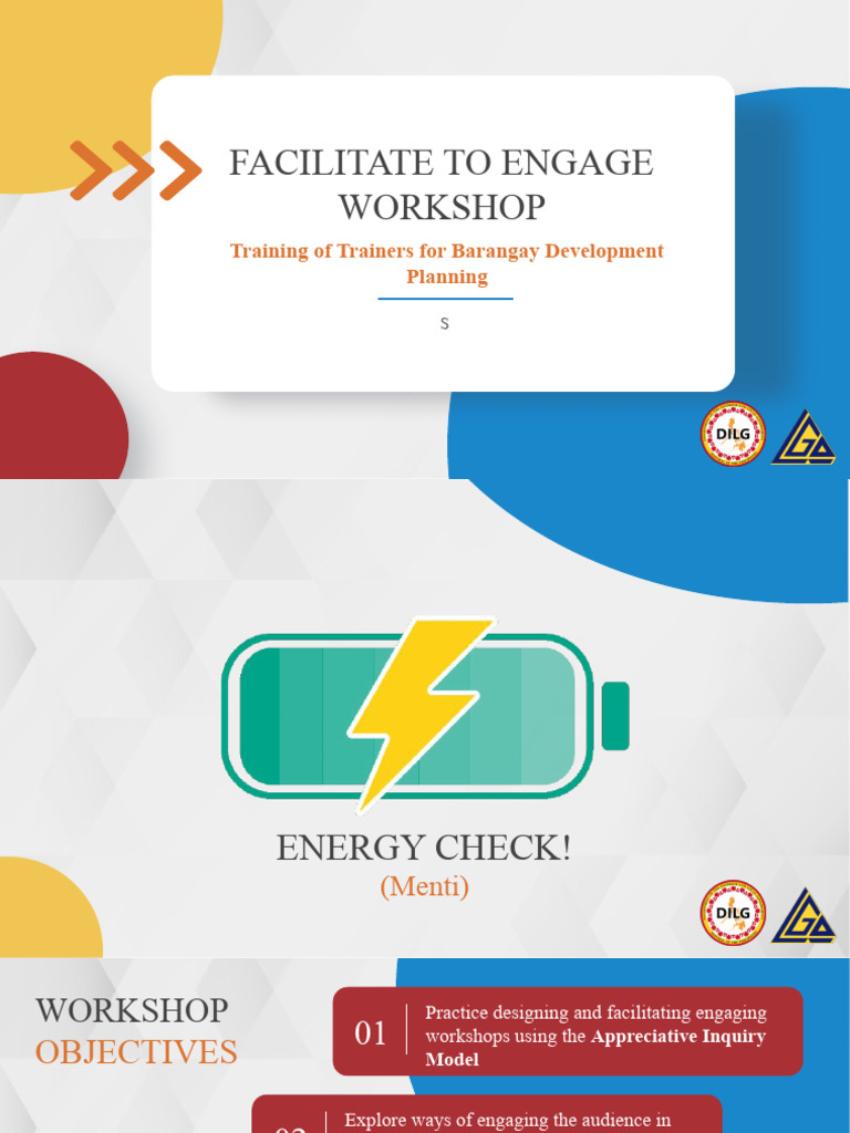 Session 4-Facilitate To Engage | PDF | Cognitive Psychology | Behavior ...