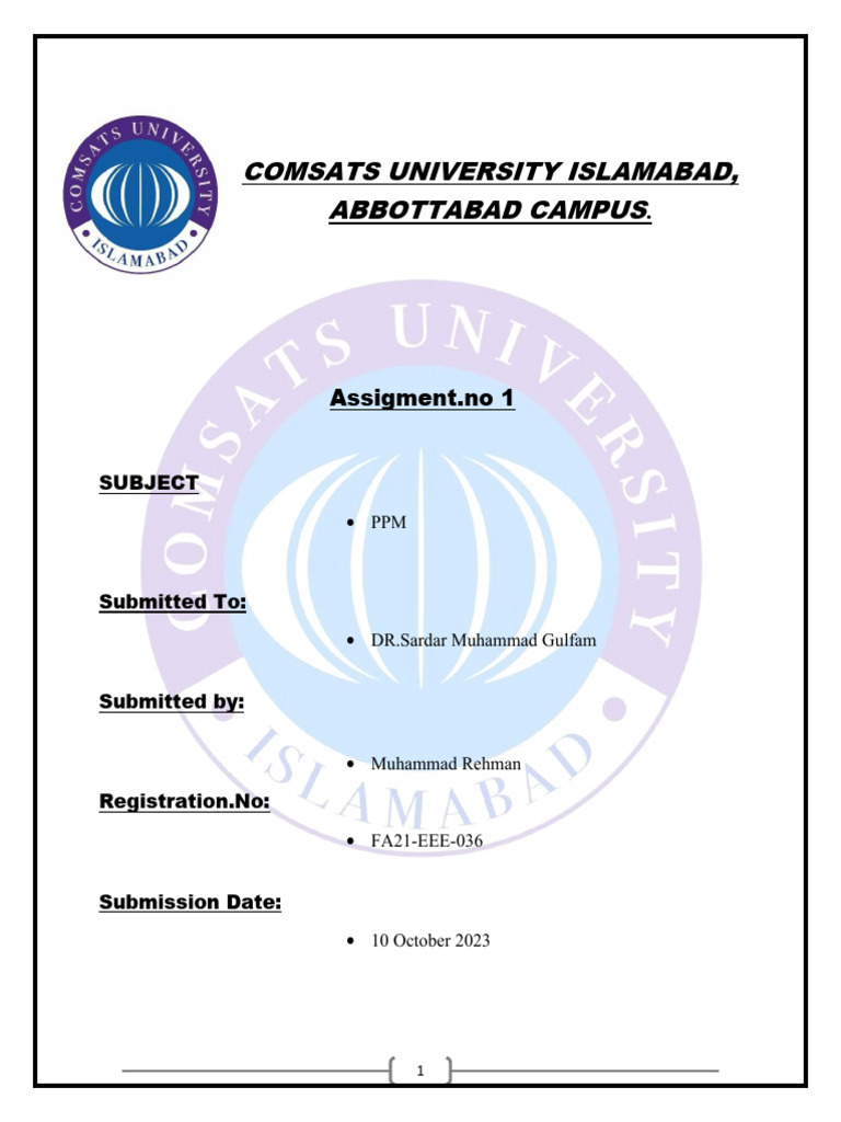 PPM 1 | PDF | Project Management | Risk Management