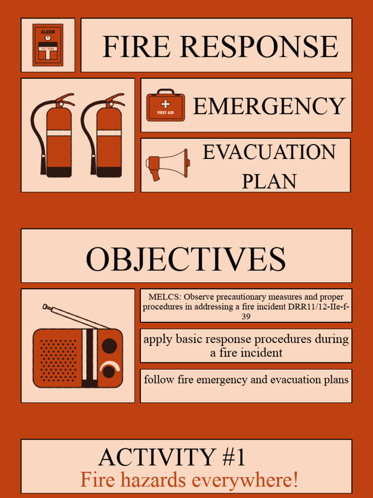 Orange Earthquake Safety Drill Educational Presentation | PDF ...