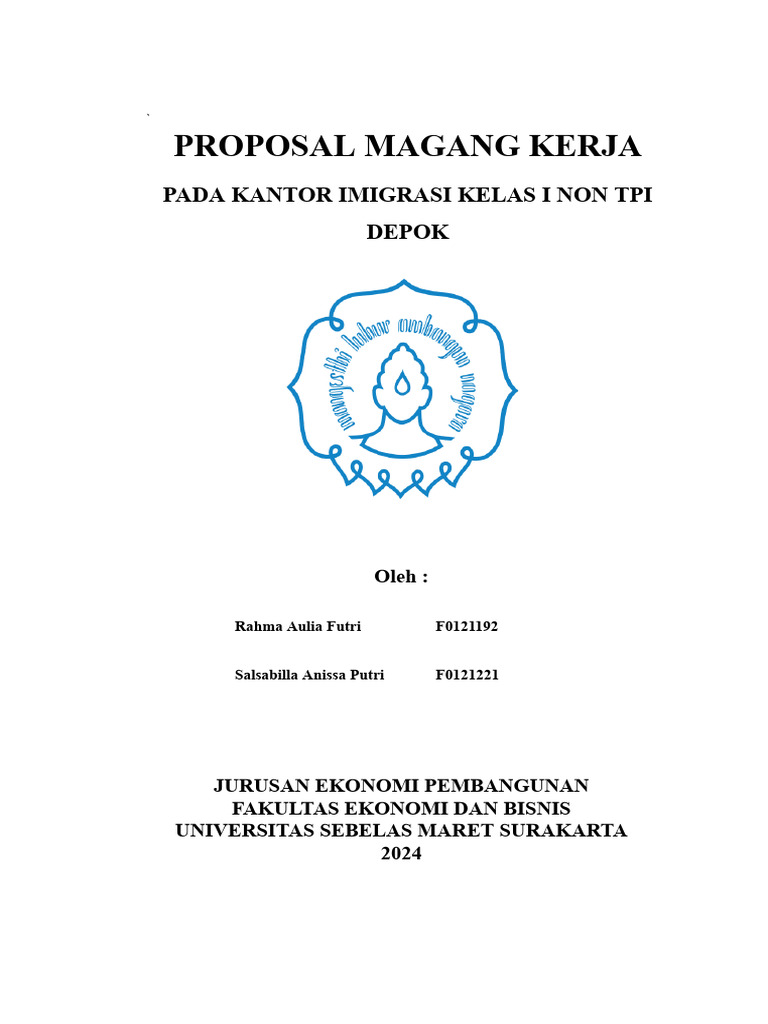 Proposal Magang Imigrasi Depok - Rahma & Salsa-1-7 | PDF