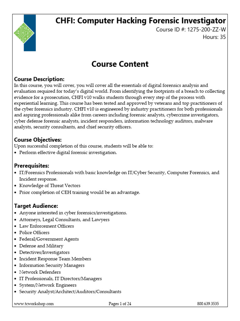 Chfi Computer Hacking Forensic Investigator Pdf File System Microsoft Sql Server