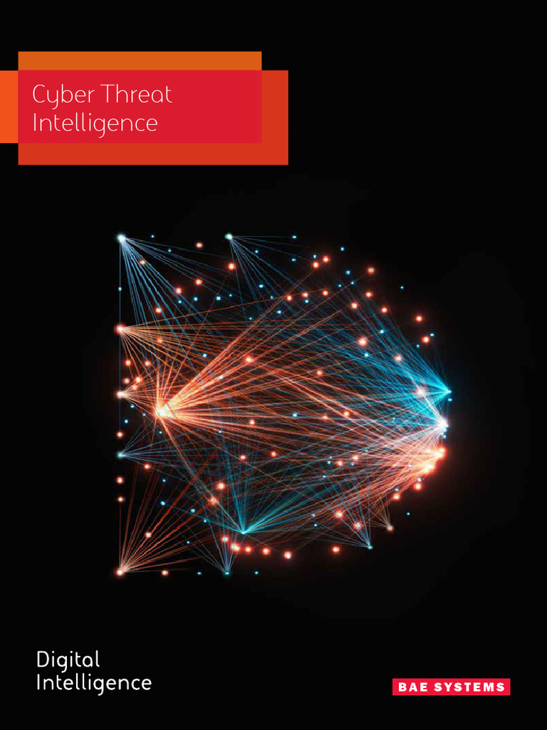BAE Systems Cyber Threat Intelligence Brochure | PDF | Cyberwarfare ...