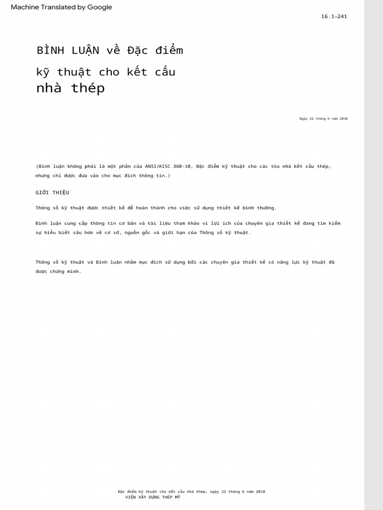 AISC 360-10-Specification For STRUCTURAL STEEL BUILDING - Part2 - DICH ...